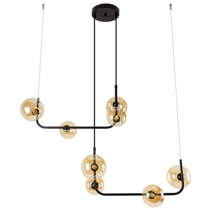 Pendente Stato Preto com Champanhe ST1898